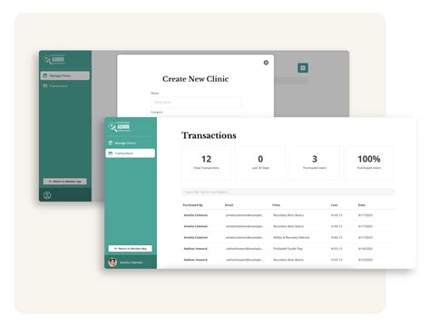 Classes Admin Dashboard Feature Template Adalo Build Custom Apps