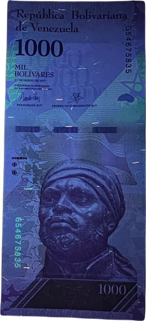 1000 Bolívares Venezuela Numista