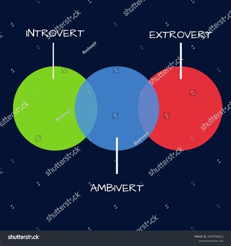 Understanding Personality Types Visual Guide Introverts Stock Illustration 2543758525 Shutterstock