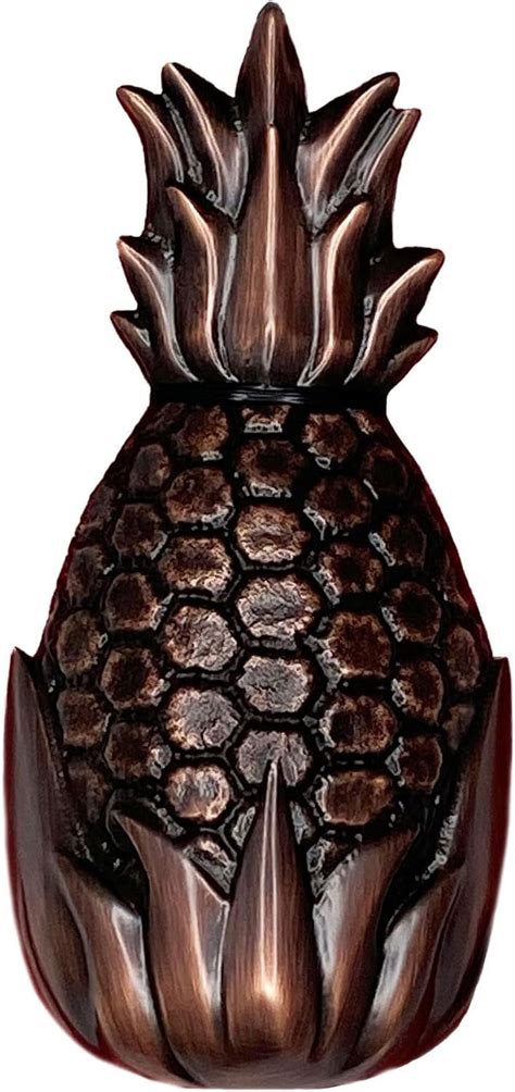 Pineapple Door Knocker Oiled Bronze Premium Size