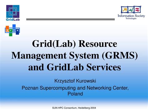 Ppt Gridlab Resource Management System Grms And Gridlab Services