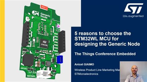 The Things Network On Linkedin Stm32wl Mcu Lora Soc Iot Thethingsconference Embedded