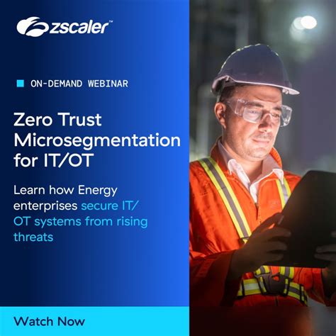 Faster Zero Trust Microsegmentation For It Ot Zscaler