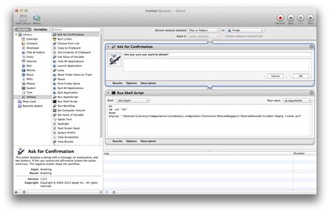 macos adding the delete option to the right click contextual menu ask different