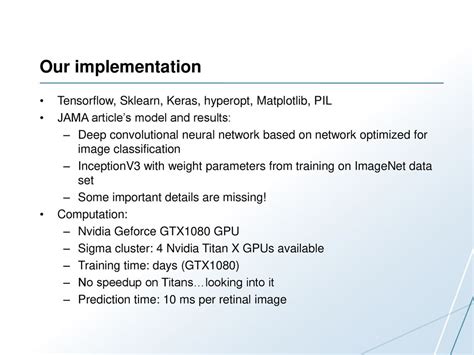 diabetic retinopathy detection on titan gpus ppt download