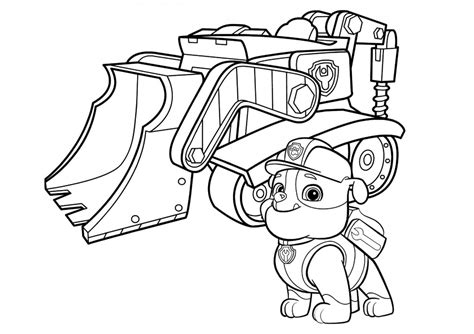 Dibujos De Paw Patrol Para Colorear Imprime Gratis