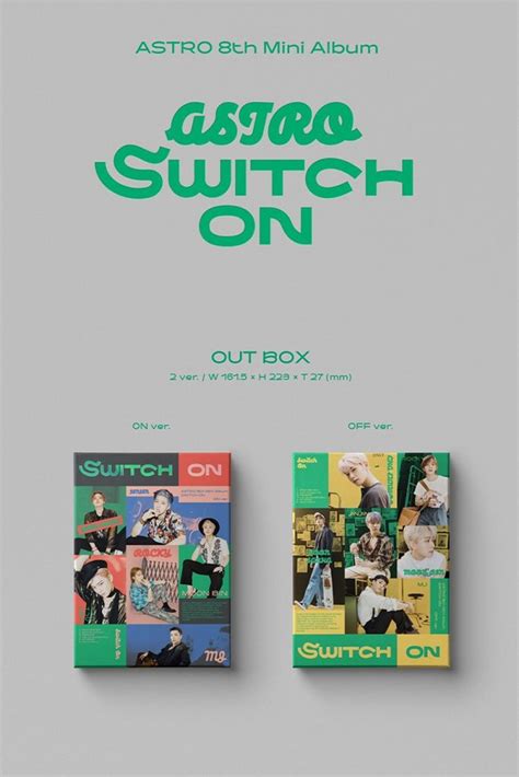 Album Astro Switch On Kpopowopl Albumy Kpop Cd Gadżety Kpop Merch