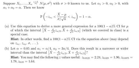 Solved Suppose X1 … Xn∼i I Dn μ σ2 With σ 0 Known To Us