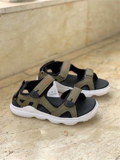 صندل بچه گانه زیتونی ماهان استوک