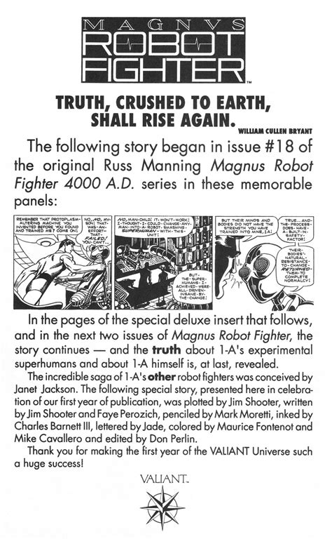 The Complete Illustrated Jim Shooter Era VALIANT Comics Checklist The Jim Shooter Era Pre Unity