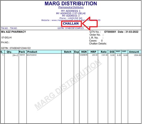 If Challan Heading Print In Quotation Bill Then How To Resolve It In Marg Software