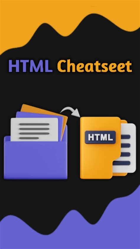 𝗦𝗵𝗼𝗯𝗵𝗶𝘁 𝗔𝘀𝘁𝗵𝗮𝗻𝗮 😎 html cheatsheet🌟mastering html like a pro 😈check