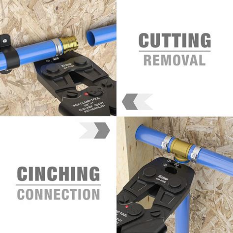 Icp Pc02 Pex Clamp Tool Pinch Remove Stainless Steel Pex Clamp Ring