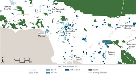 Lihtc Unit Locations 2012 Data Sources Us Hud 2022 California