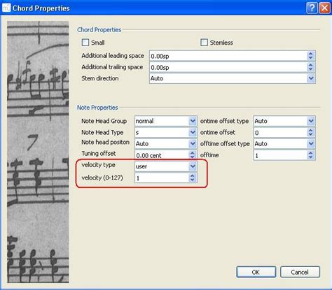 Making Specific Notes Silent Musescore