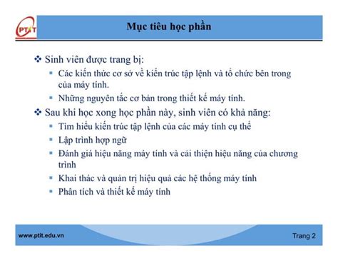 Gi O Tr Nh V Slide M N H C Ki N Tr C M Y T Nh Ptit Pdf