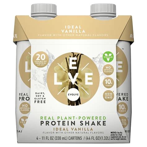 Evolve Real Plant Powered Protein Shake 1source