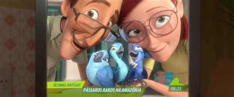 Rio Movie Linda And Tulio