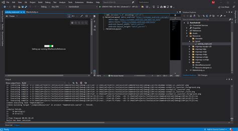 Cant Build Android App Microsoft Qanda