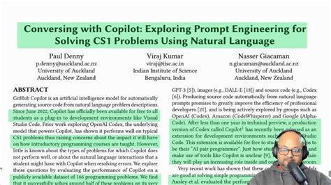 Salh A On Linkedin Read A Paper Prompt Engineering For Solving Cs1 Problems