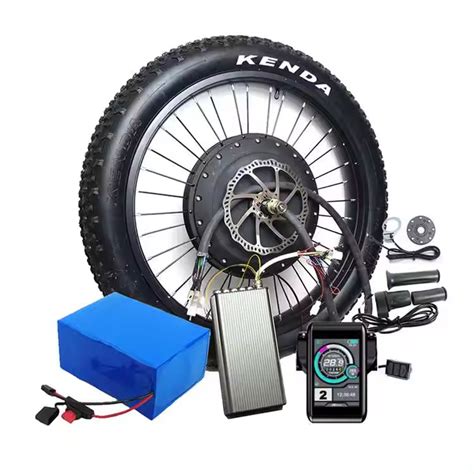 72v 3000w Electric Bike Conversion Kit With Battery