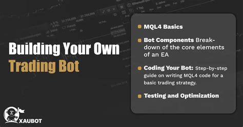Mt4 Bot Trading Algorithmic Trading Metatrader 4 Xaubot