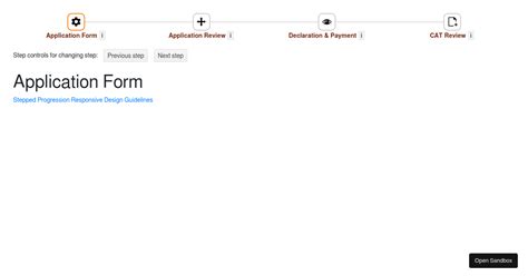 Kendo UI For Angular Stepper Codesandbox