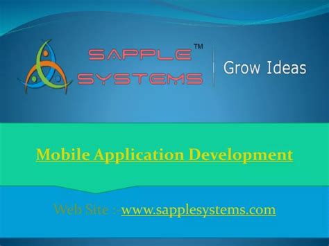 Ppt Mobile Application Development Powerpoint Presentation Free