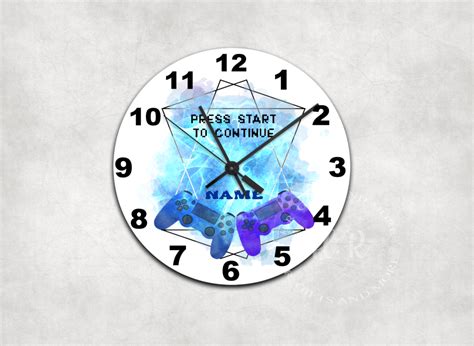 Personalised Game Controller Clock • Made By Mums