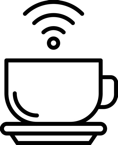 Wifi Line Icon Vector Art At Vecteezy