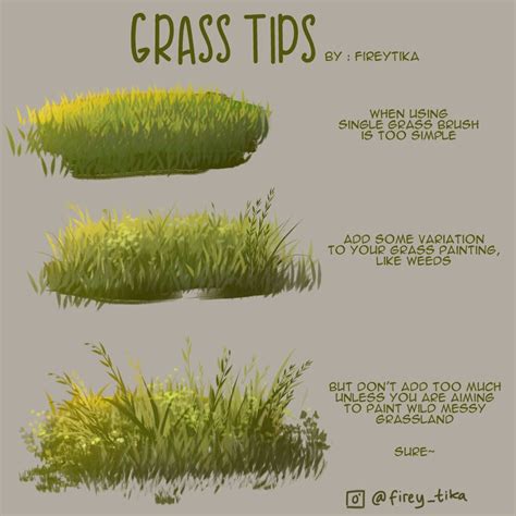 Grass Tips By Fireytika On Deviantart Concept Art Tutorial Grass Grass Tips By Fireytika On Deviantart Concept Art Tutorial Grass