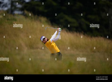 Atthaya Thitikul Of Thailand Plays During The Final Round Of The Shoprite Lpga Classic Golf