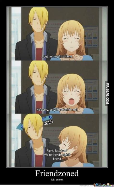 Friendzone Lvl Anime 9gag