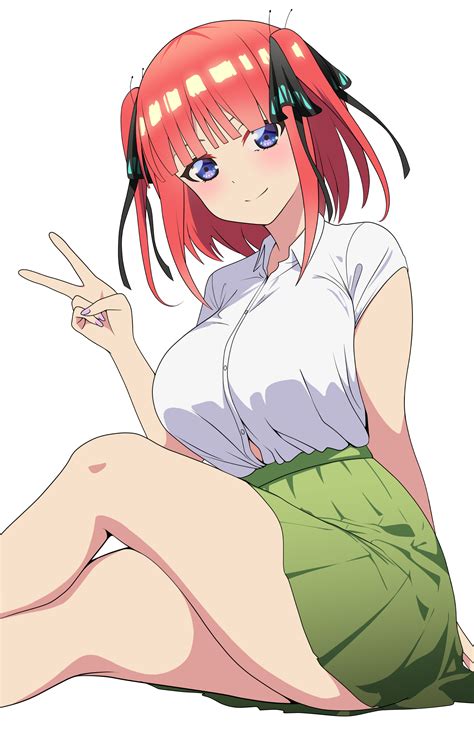 Nakano Nino Go Toubun No Hanayome Drawn By Corofae Danbooru