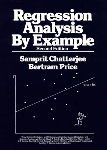 Regression Analysis By Example 2nd Edition Chatterjee Samprit