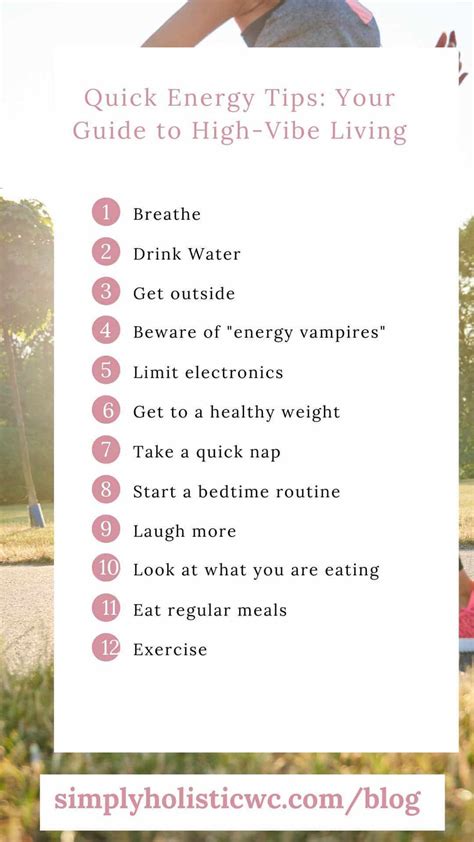 14 Ways To Boost Energy Naturally — Simply Holistic Wellness