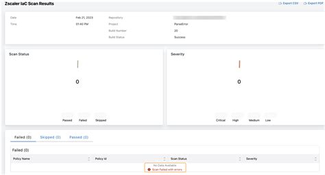 Viewing Iac Scan Results On The Jenkins Ui Zscaler