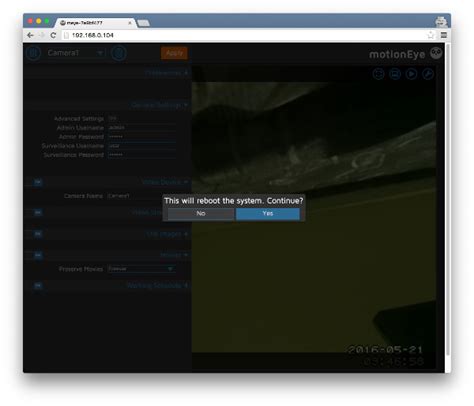 How I Built My Raspberry Pi 3 Cctv Using A Motioneyeos Image For Home