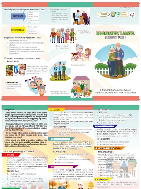 Leaflet Lansia Ok Fix Pdf