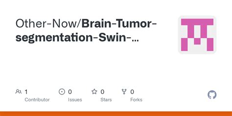 Brain Tumor Segmentation Swin Unetrswin Unet Brats 2021 Finalipynb At Main · Other Nowbrain