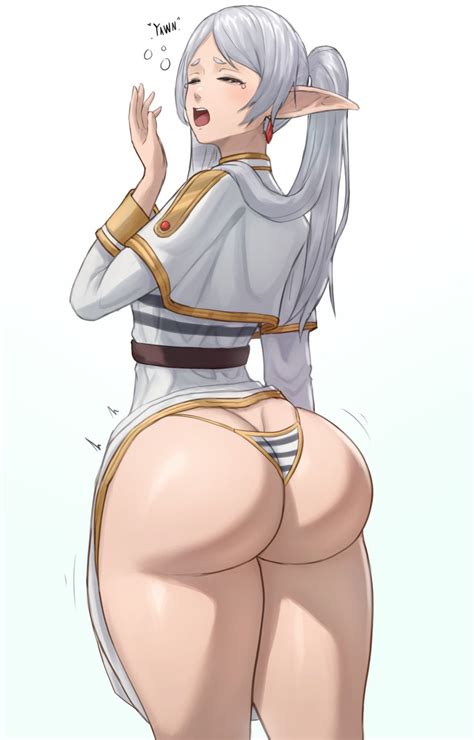 Rule 34 Ass Ass Focus Butt Crack Closed Eyes Elf Female Frieren From
