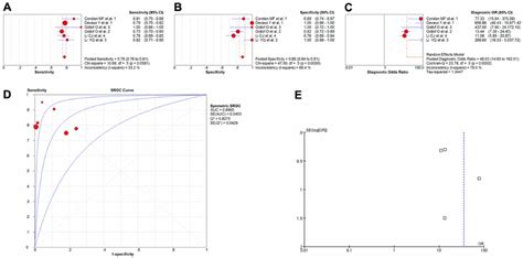 The Sensitivity Specificity Diagnostic Or Sroc Curve With Auc And Download Scientific