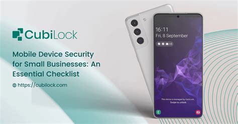 mobile device security for small businesses an essential checklist