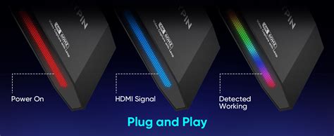 Amazon Com K Fps HDMI Video Game Capture And Passthrough Support HDR VRR P Fps