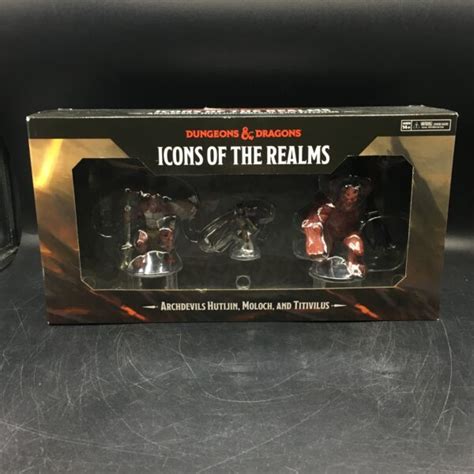 Icons Of The Realms Archdevils Hutijin Moloch And Titivilus Nib 110802 Mindtaker