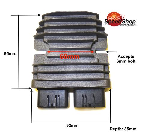 Universal Mosfet Regulator Rectifier Rexs Speed Shop