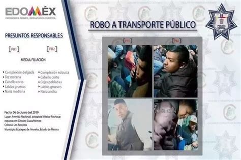 Difunden Imágenes De Los Presuntos Asaltantes Que Dispararon A Pasajero En Tecámac Infobae