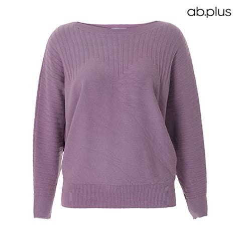 포스티 Abplus 탑 라인 골지 보트넥 니트 Lsv1zw11a