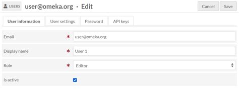 Users Omeka S User Manual