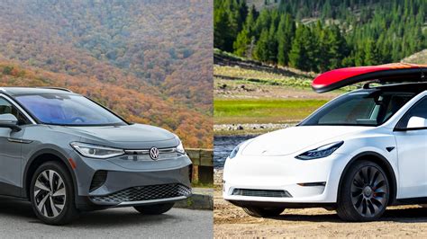 Vw Id4 Vs Tesla Model Y Are The Germans Catching Up Motorborne